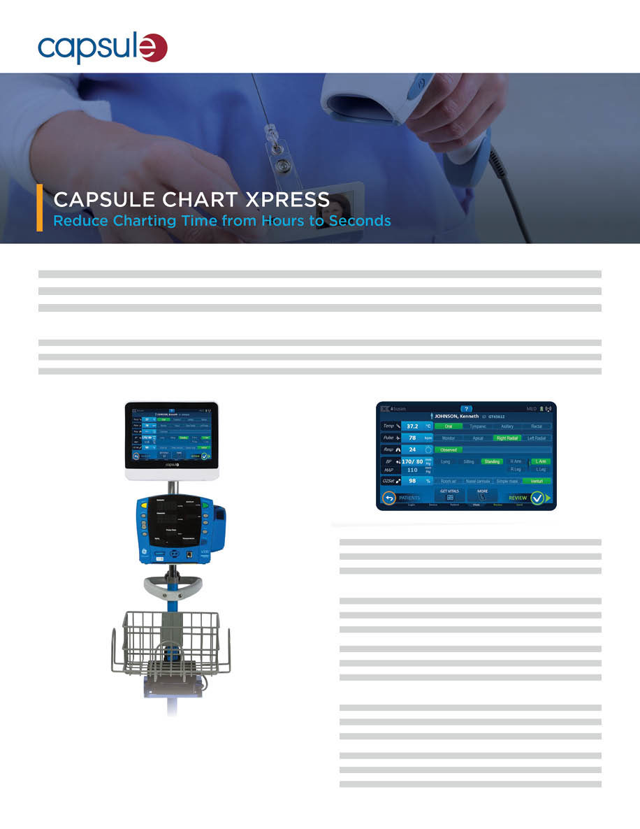 Capsule Chart Xpress • Capsule