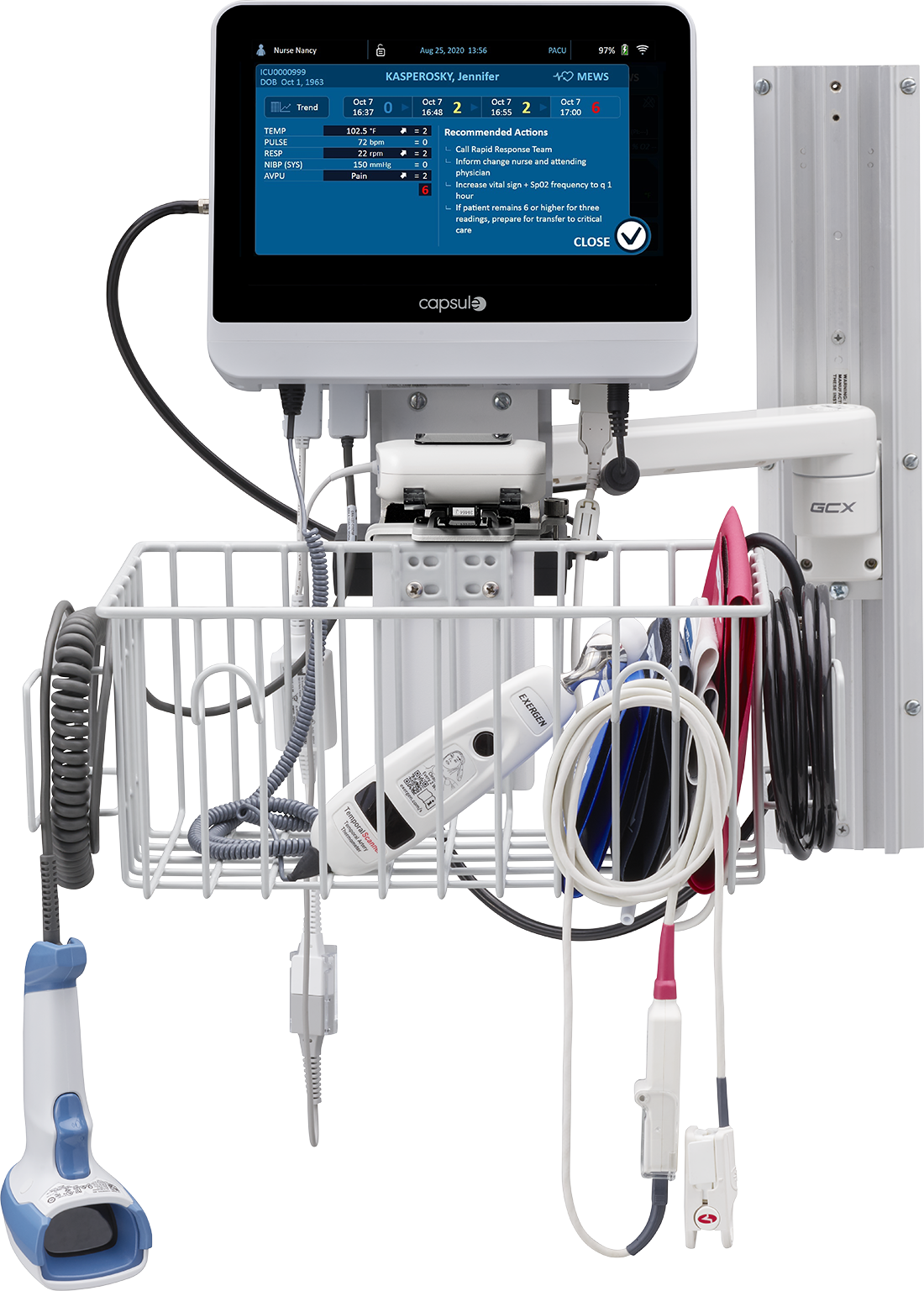 Vitals Plus • Patient Monitoring • Capsule Technologies